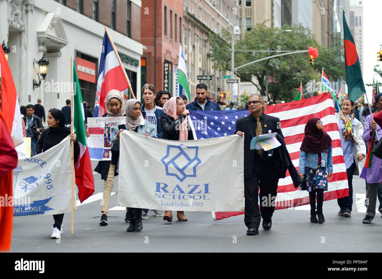 Annual muslim american day parade hi-res stock photography and images ...