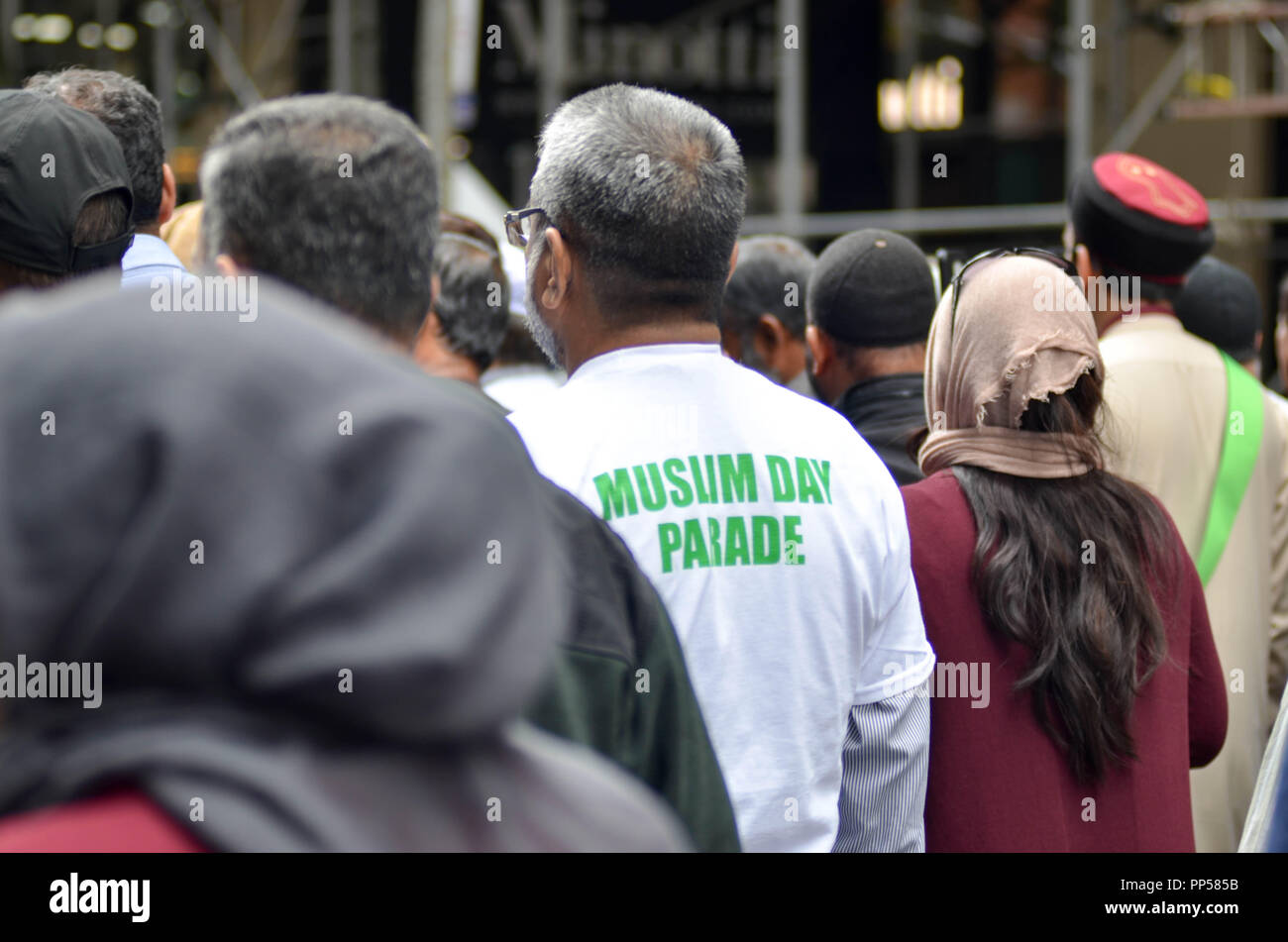 Annual muslim american day parade hi-res stock photography and images ...