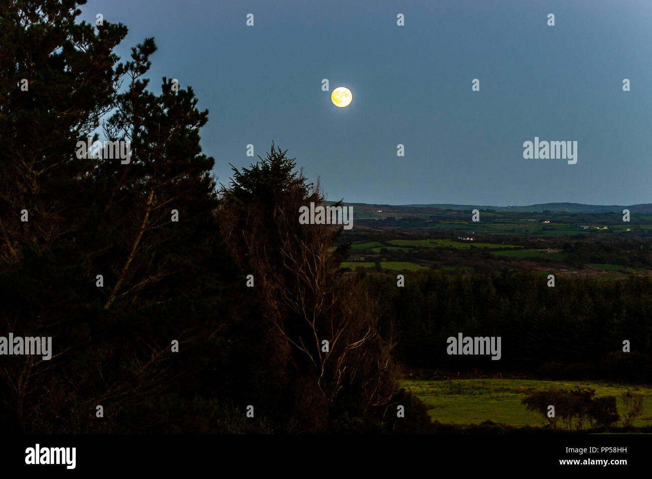 Ballydehob, West Cork, Ireland. 23rd Sept, 2018. After a day of ...