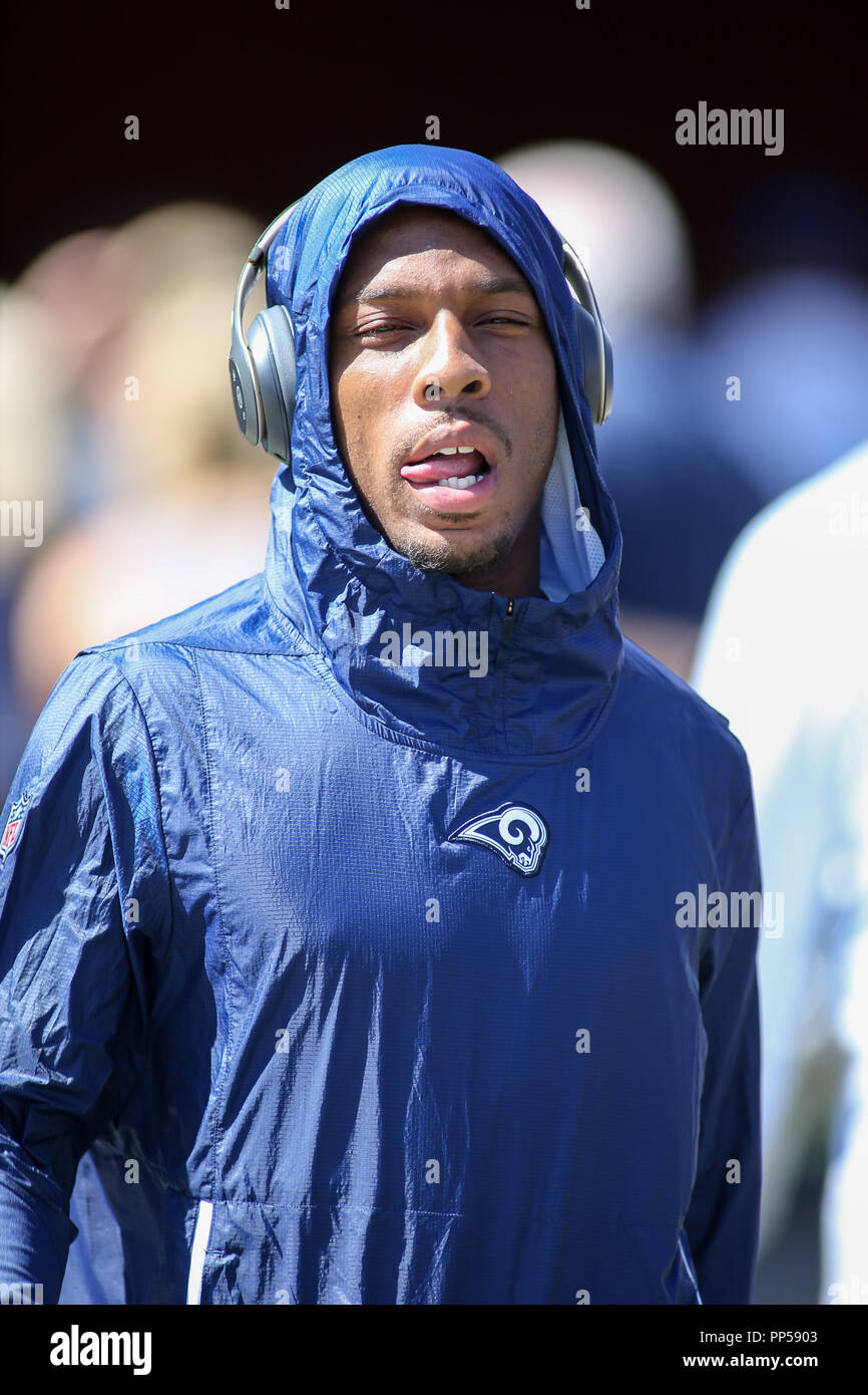 Los Angeles, CA, USA. 23rd Sep, 2018. Los Angeles Rams cornerback Troy ...