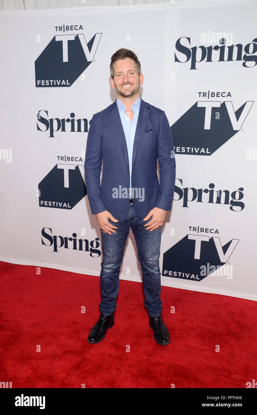 New York, NY, USA. 23rd Sep, 2018. Chad Mumm at the Tribeca TV Festival ...