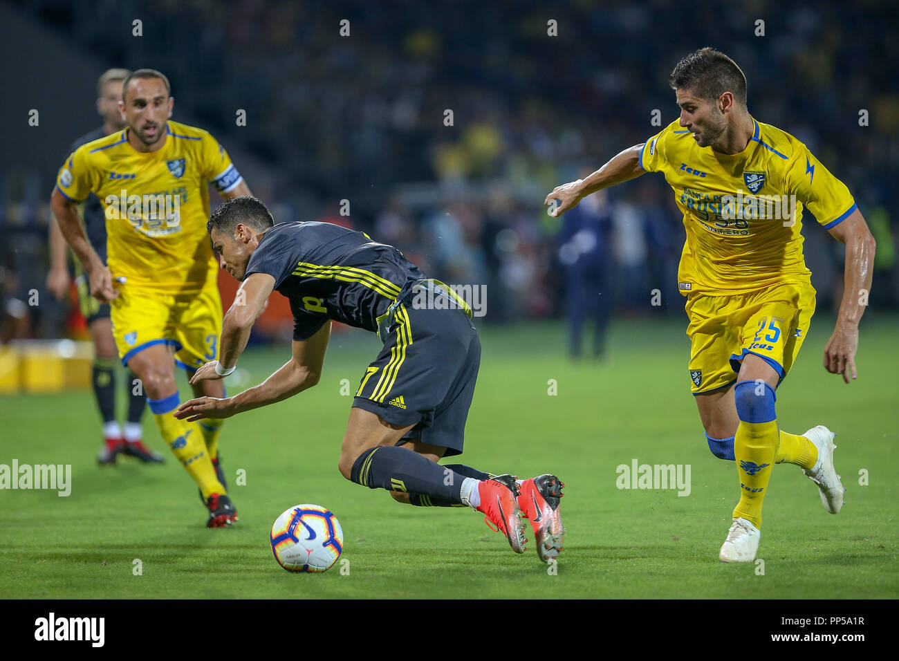 Stadio Benito Stirpe, Frosinone, Italy. 23rd Sep, 2018. Serie A ...