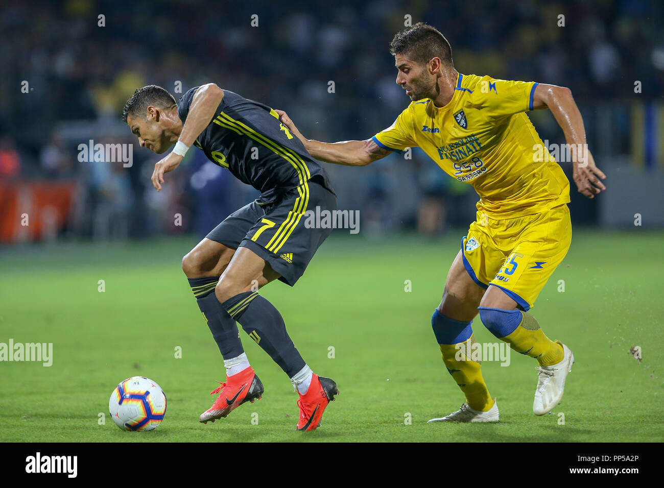 Stadio Benito Stirpe, Frosinone, Italy. 23rd Sep, 2018. Serie A ...