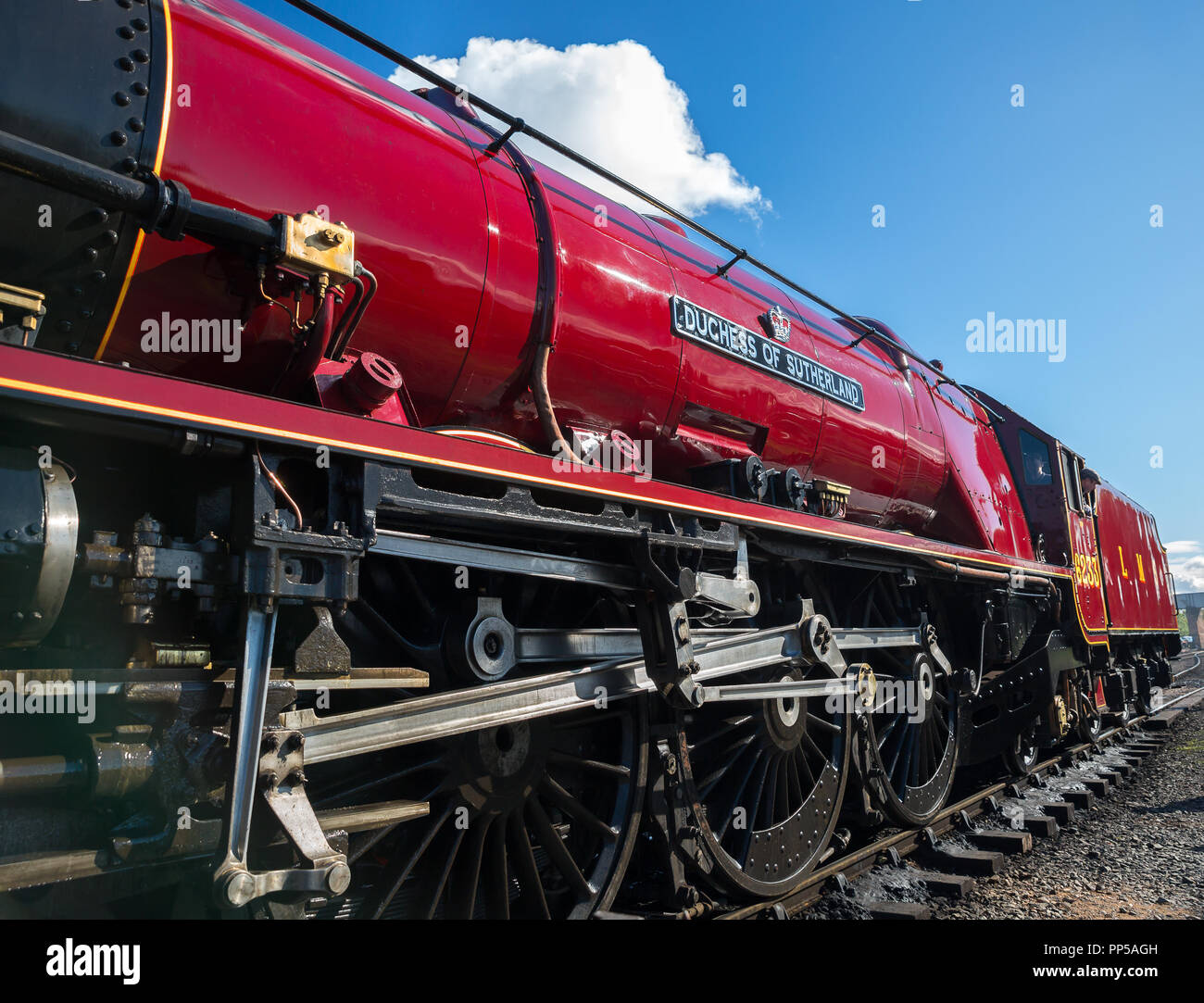 Duchess of sutherland steam locomotive hi-res stock photography and ...