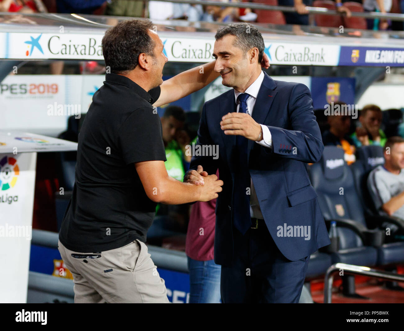 Barcelona, Spain. 23rd September 2018, Camp Nou, Barcelona, Spain; La ...