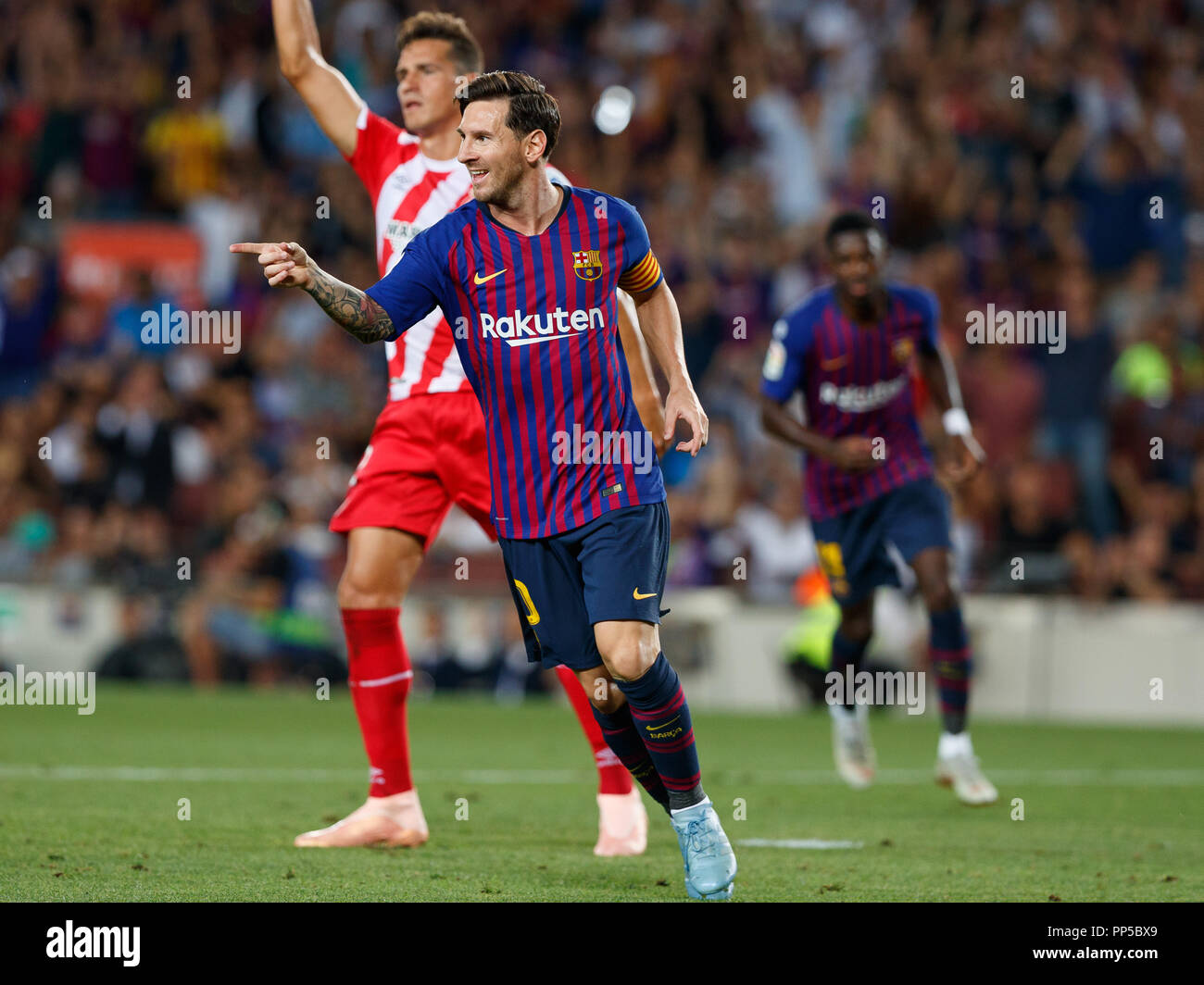Barcelona, Spain. 23rd September 2018, Camp Nou, Barcelona, Spain; La ...