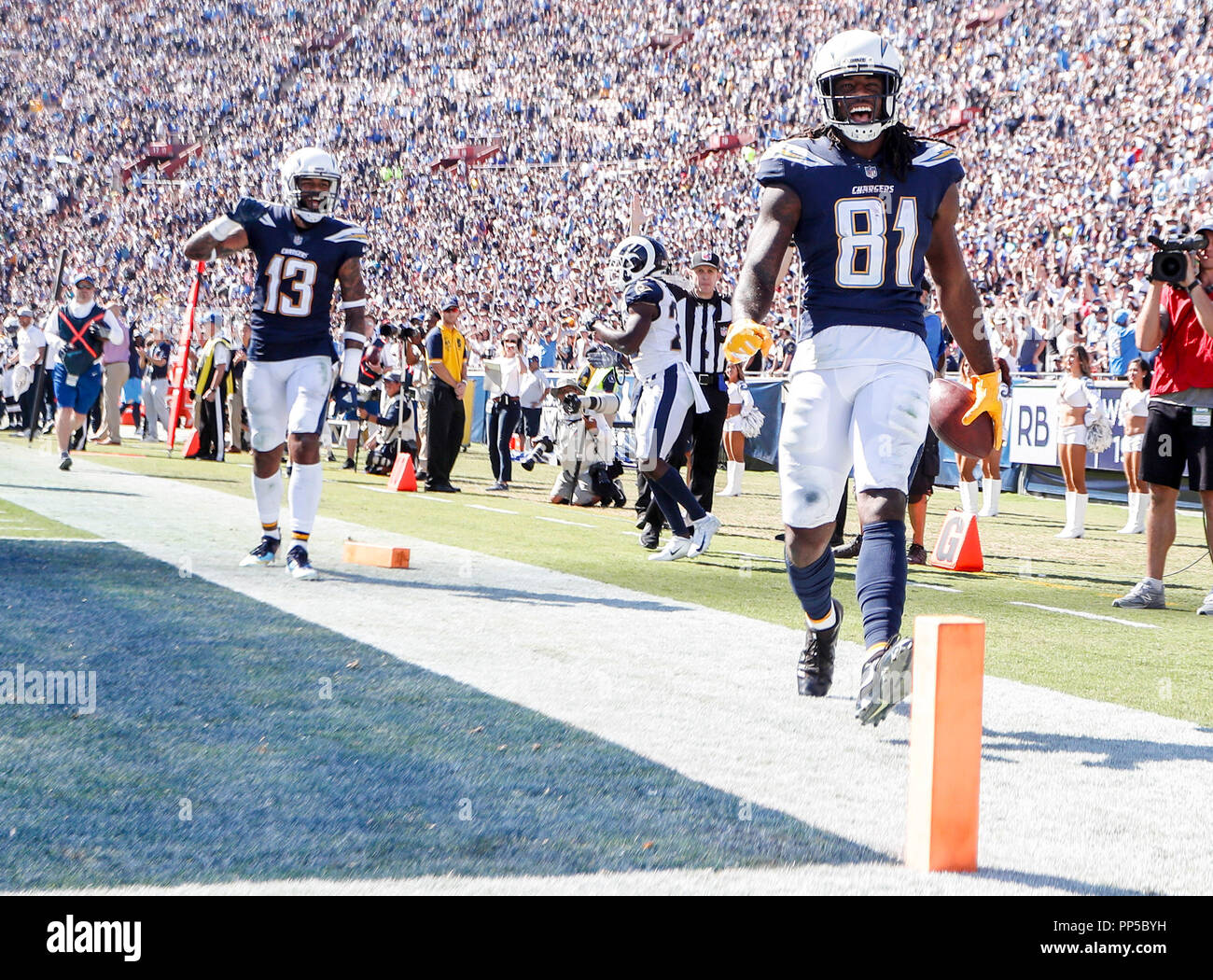 Mike Williams Touchdown High Resolution Stock Photography and Images ...