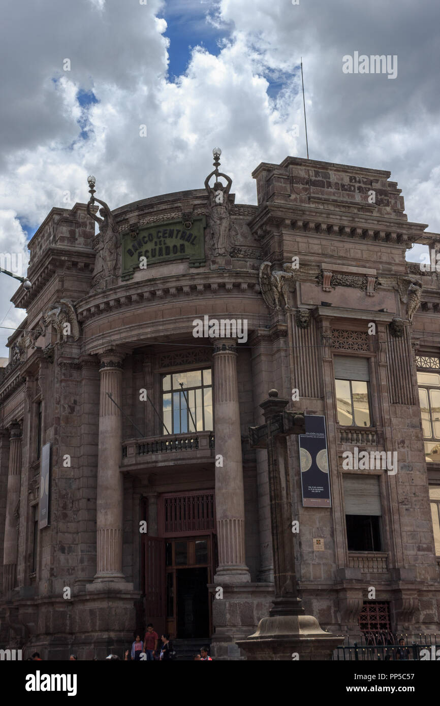 famous unesco church in quito, ecuador Stock Photo - Alamy