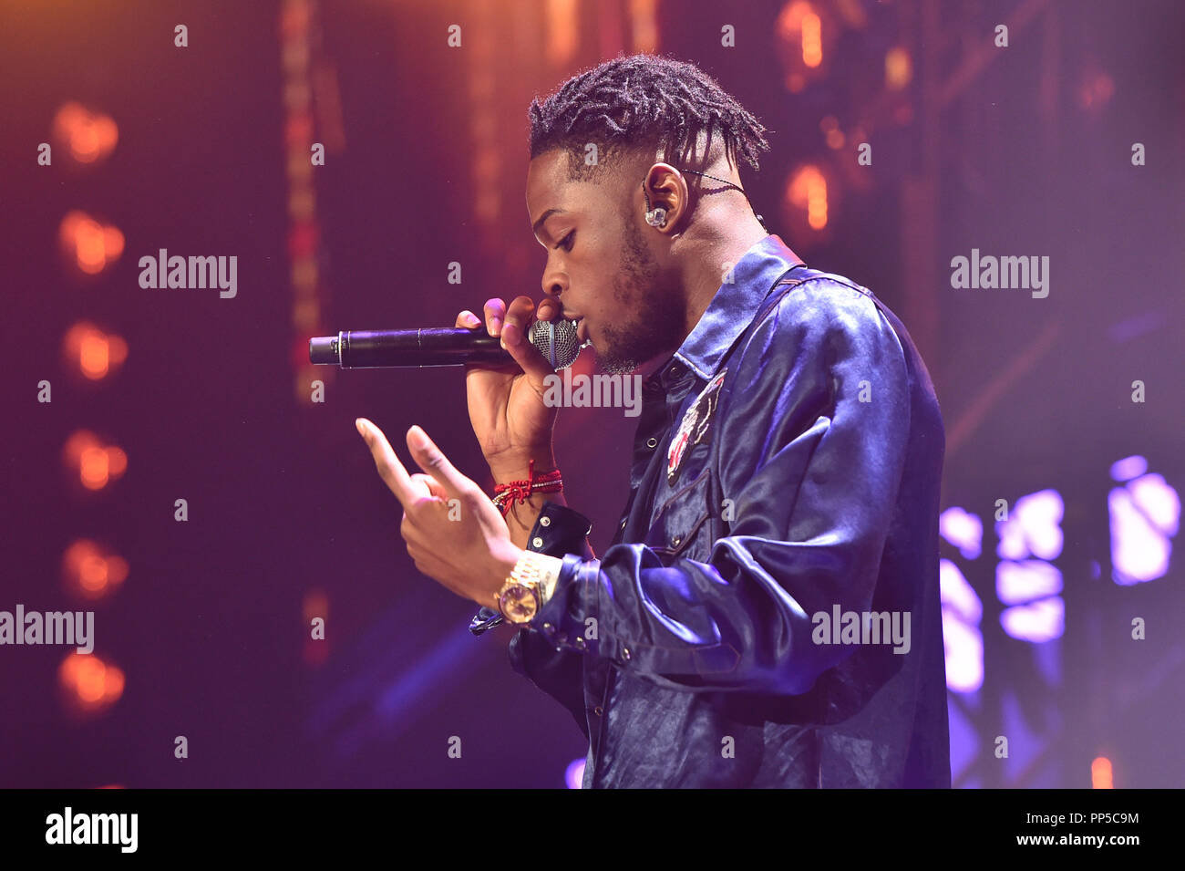 Yxng Bane performing at BBC 1Xtra Live, at the O2 Arena in London ...