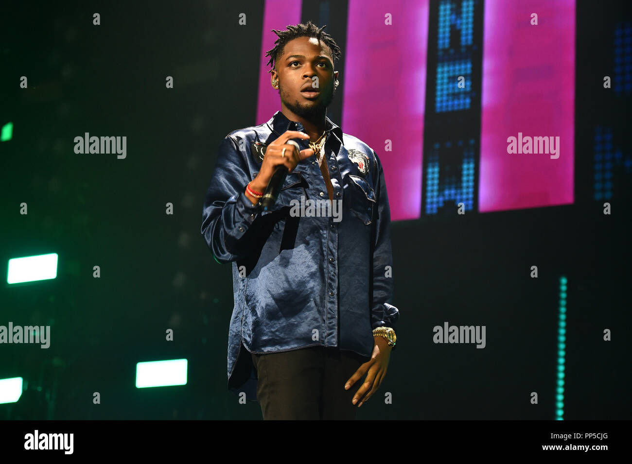 Yxng Bane performing at BBC 1Xtra Live, at the O2 Arena in London ...