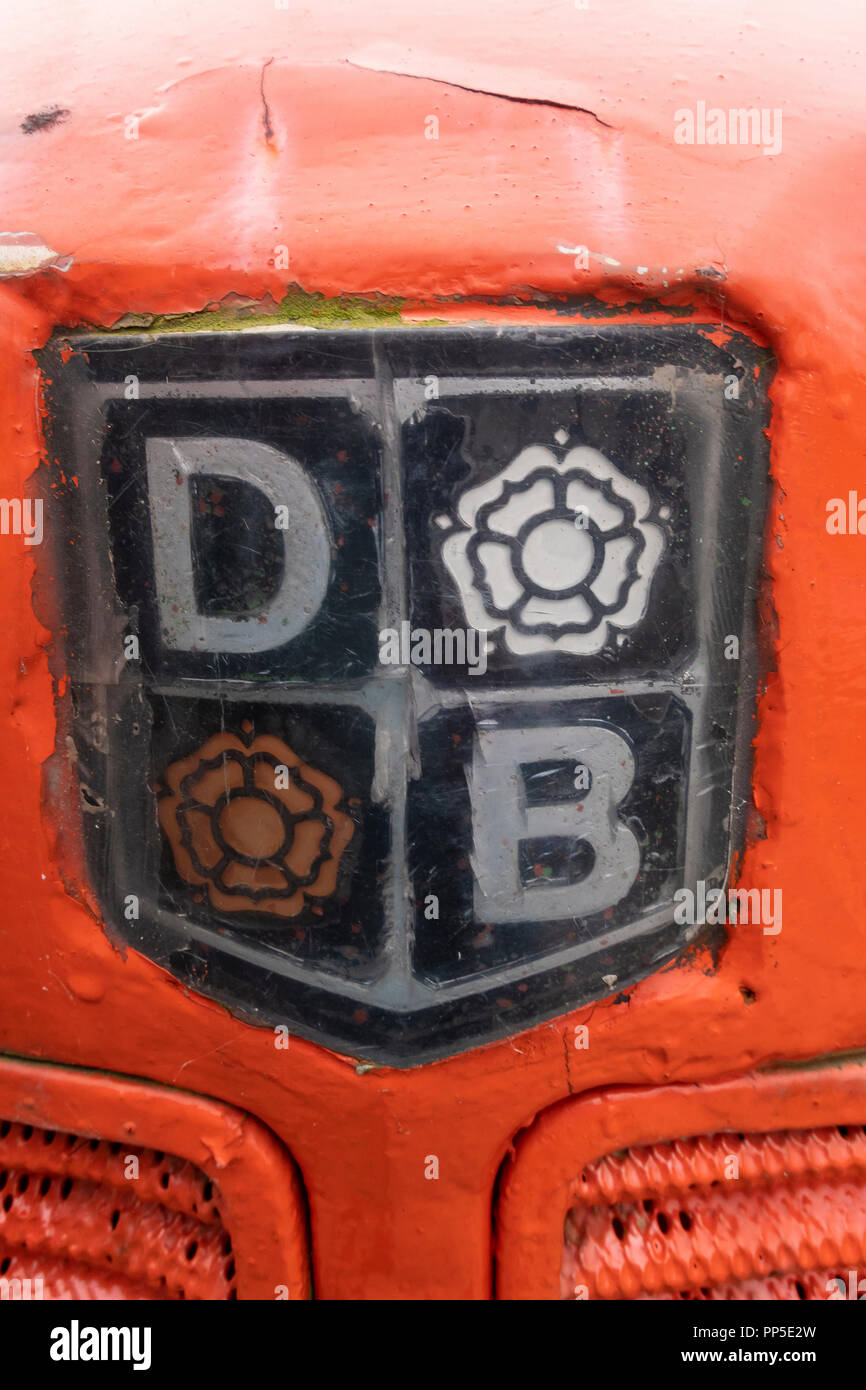 Red david brown tractor hi-res stock photography and images - Alamy