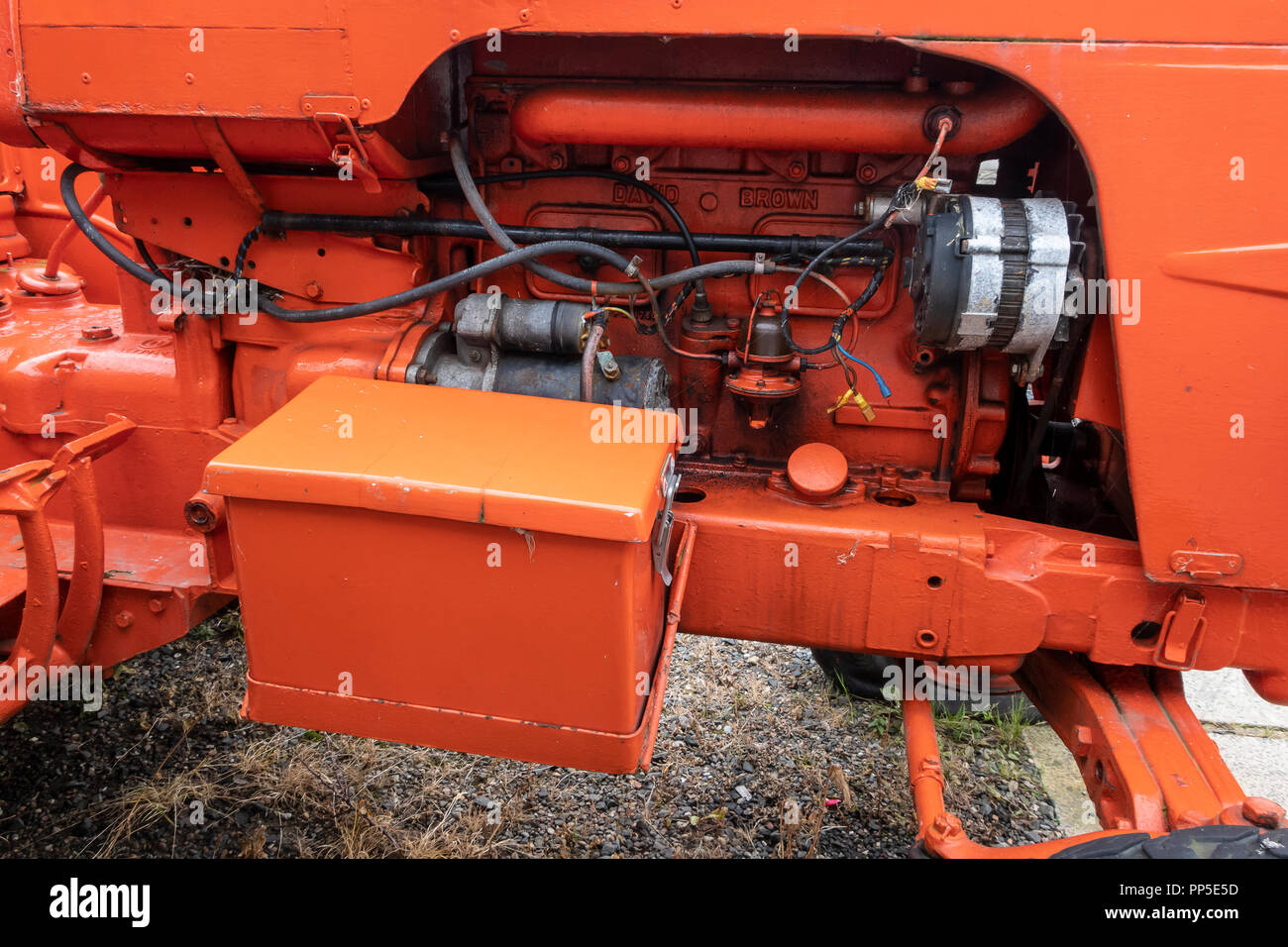 David Brown Tractor Stock Photo - Alamy
