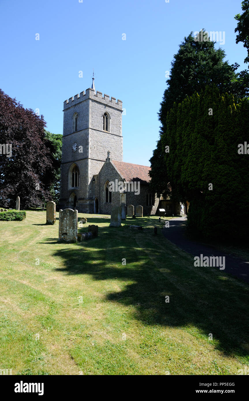 St Giles Church, Codicote, Hertfordshire, dating back to the 13th ...