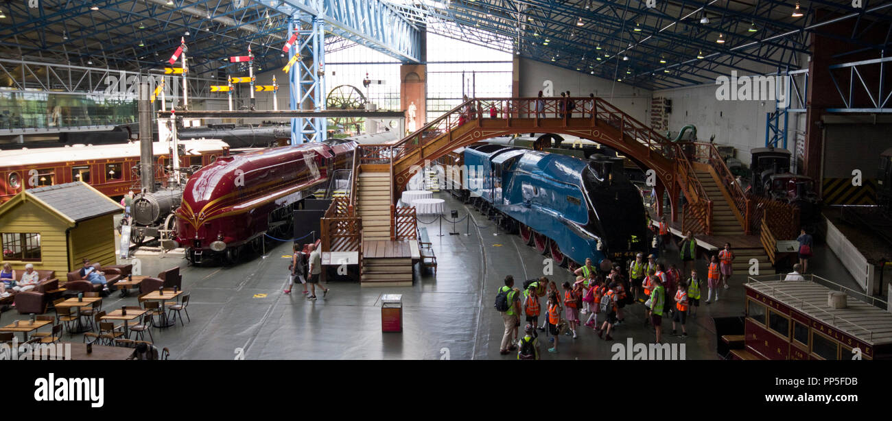 The National Railway Museum York Stock Photo - Alamy