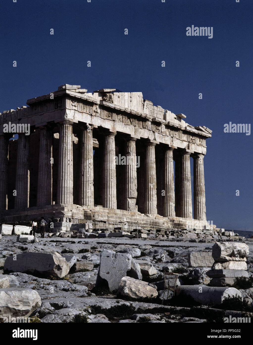 EL PARTENON - TEMPLO DORICO CONSTRUIDO EN LA ACROPOLIS DE ATENAS Y ...