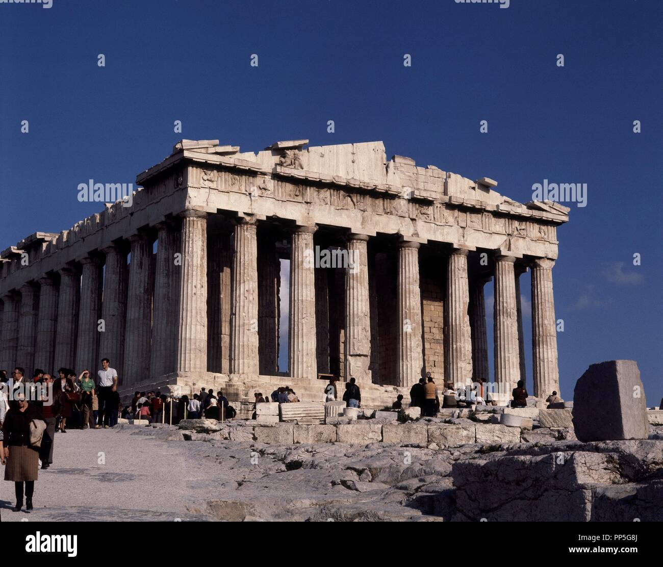 EL PARTENON - TEMPLO DORICO CONSTRUIDO EN LA ACROPOLIS DE ATENAS ENTRE ...