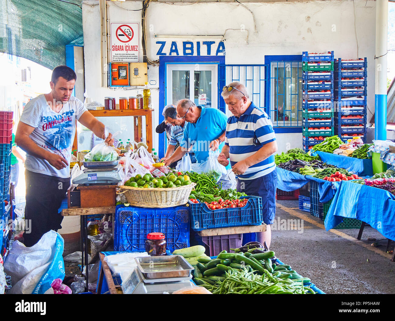 Bodrum bazaar street hi-res stock photography and images - Alamy