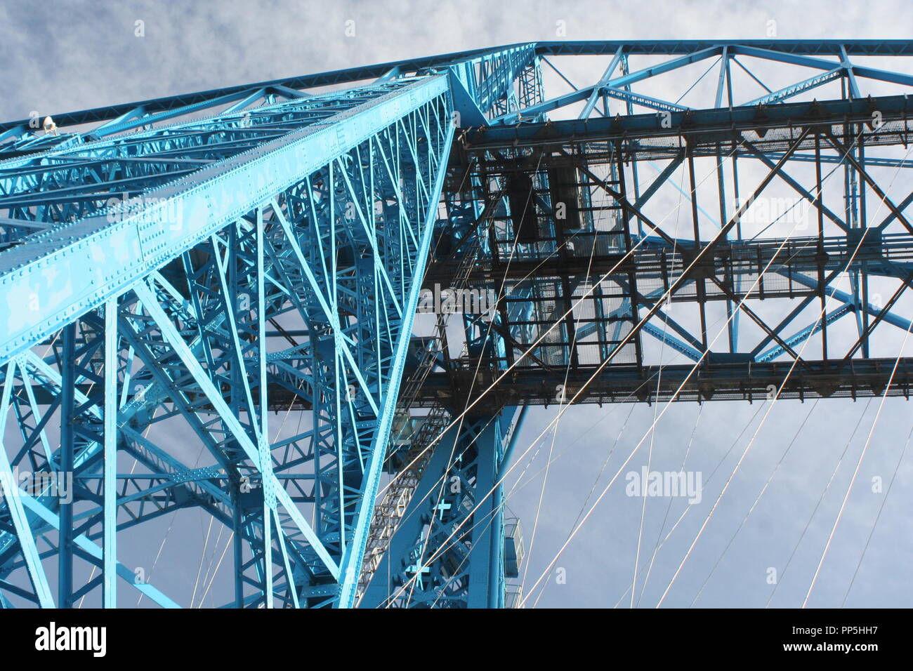 Tees Transporter Bridge Stock Photo - Alamy