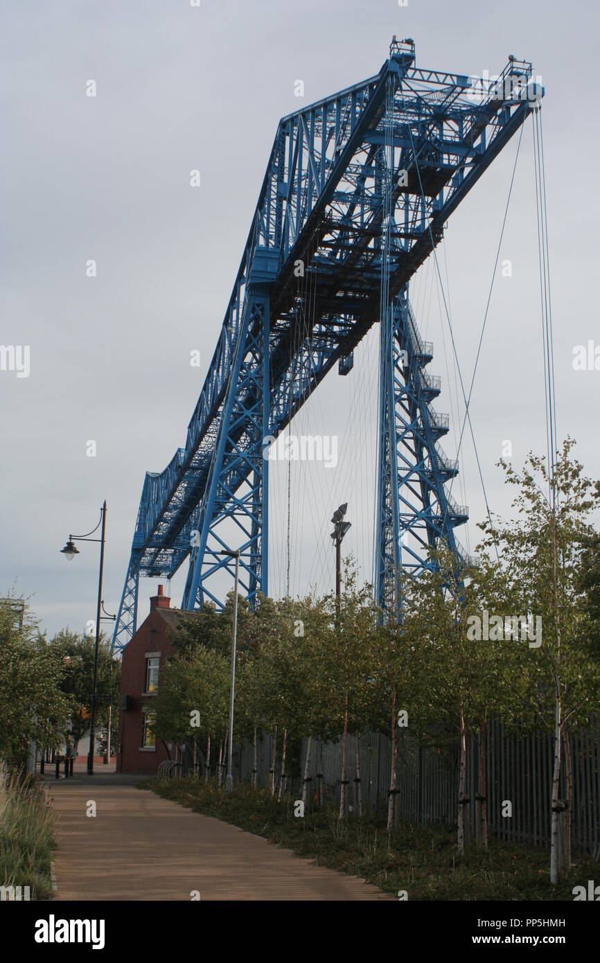 Tees Transporter Bridge Stock Photo - Alamy