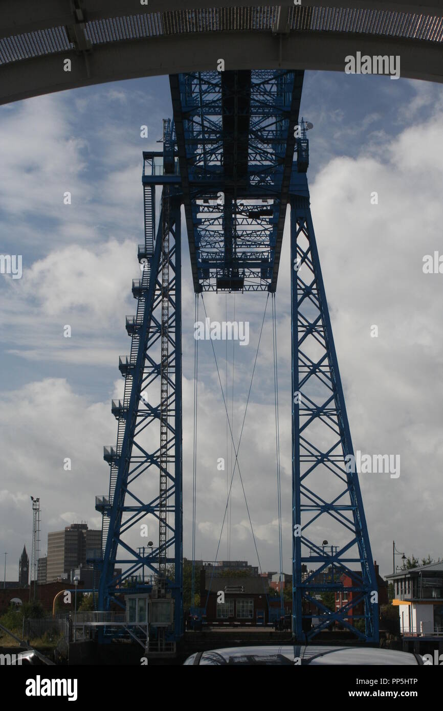 Tees Transporter Bridge Stock Photo - Alamy