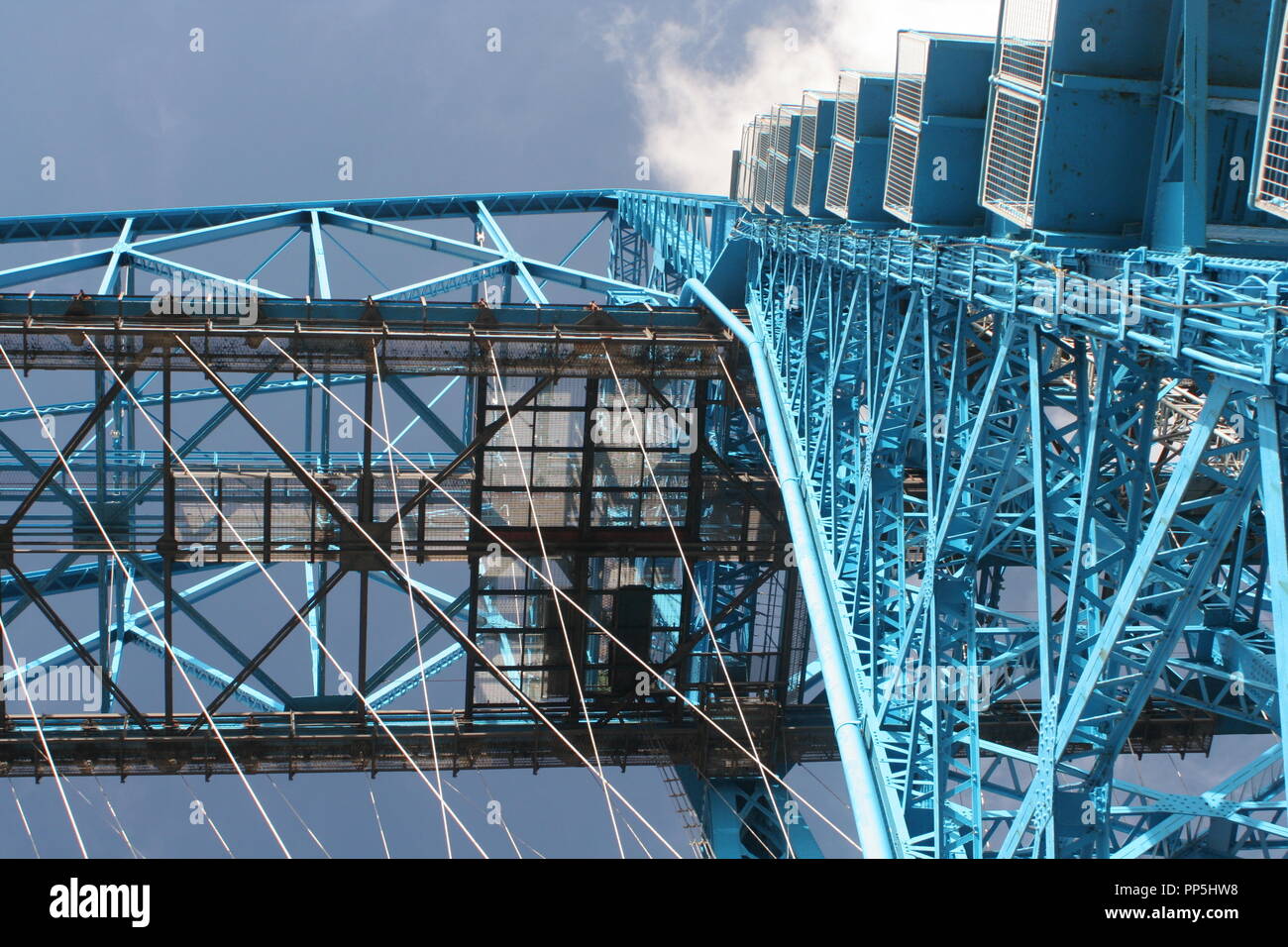 Tees Transporter Bridge Stock Photo - Alamy
