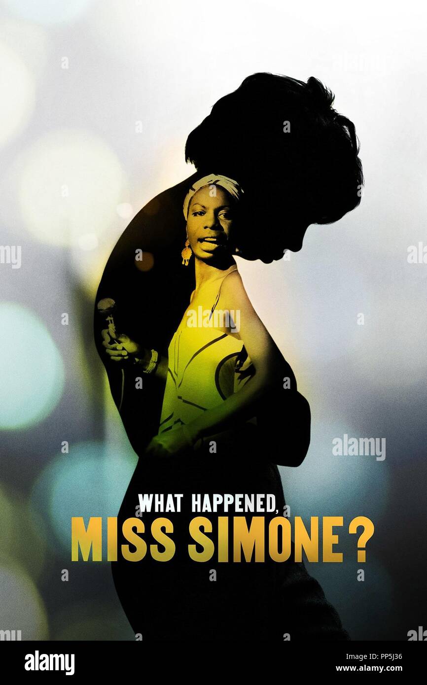 Original film title: WHAT HAPPENED, MISS SIMONE?. English title: WHAT ...