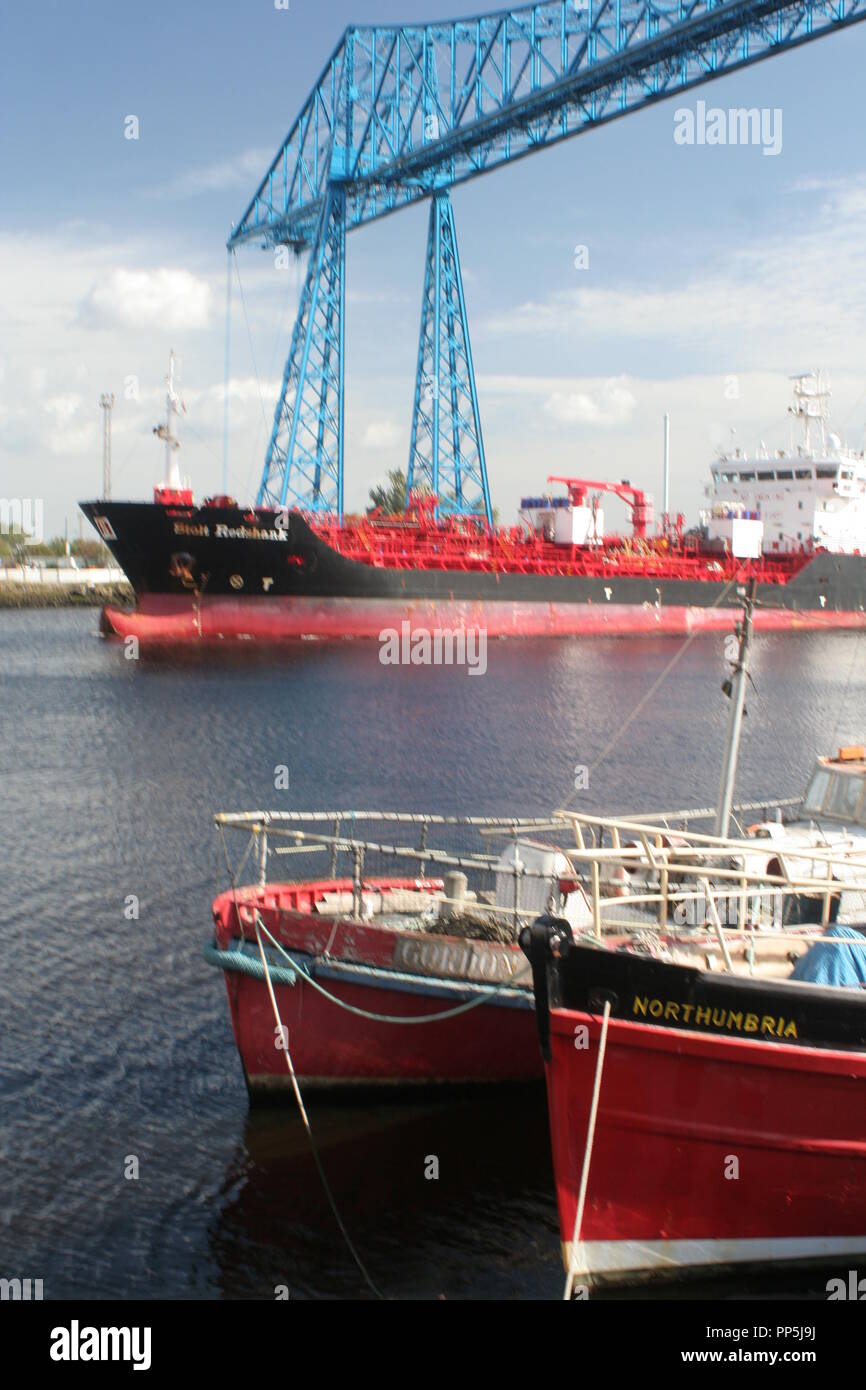 Tees Transporter Bridge Stock Photo - Alamy