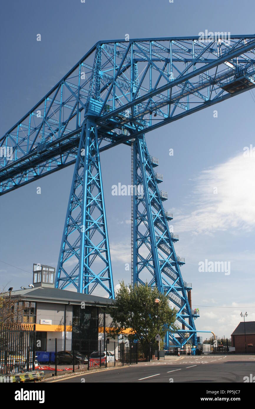 Tees Transporter Bridge Stock Photo - Alamy