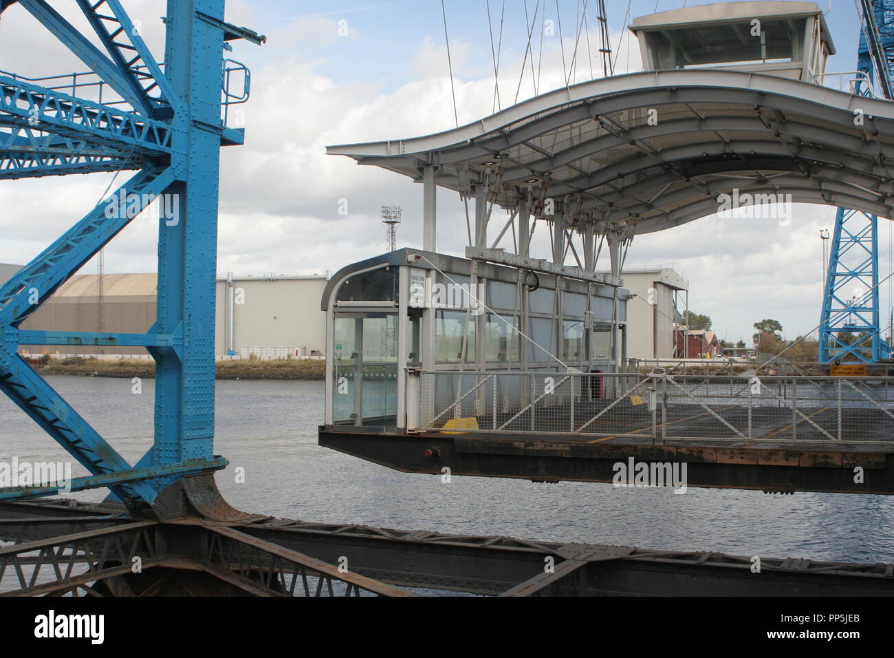 Tees Transporter Bridge Stock Photo - Alamy