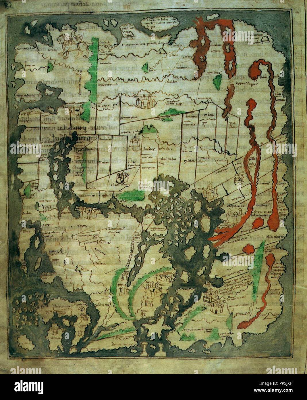 Anglo Saxon Map High Resolution Stock Photography and Images - Alamy