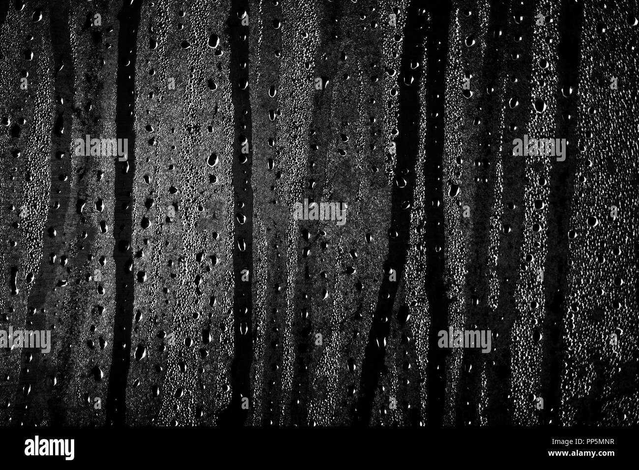 water drops on window night Stock Photo - Alamy