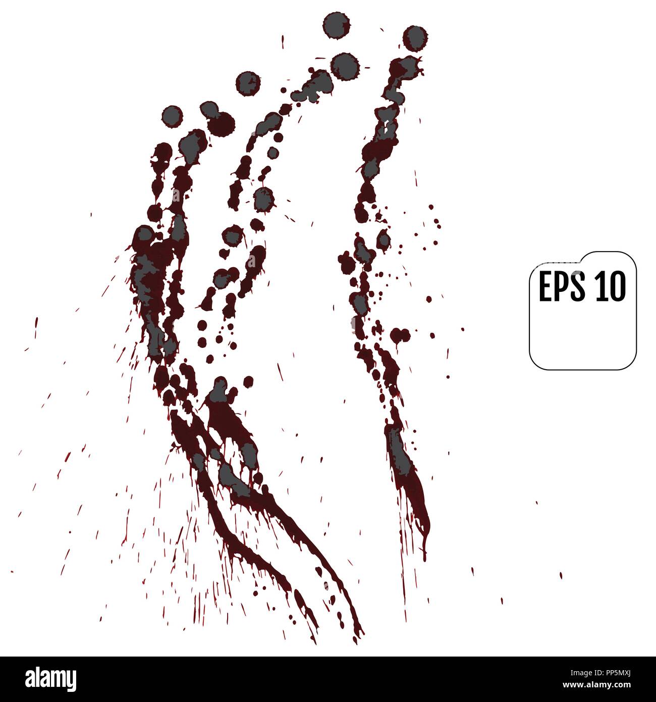 Bloody grunge texture Stock Vector Images - Alamy