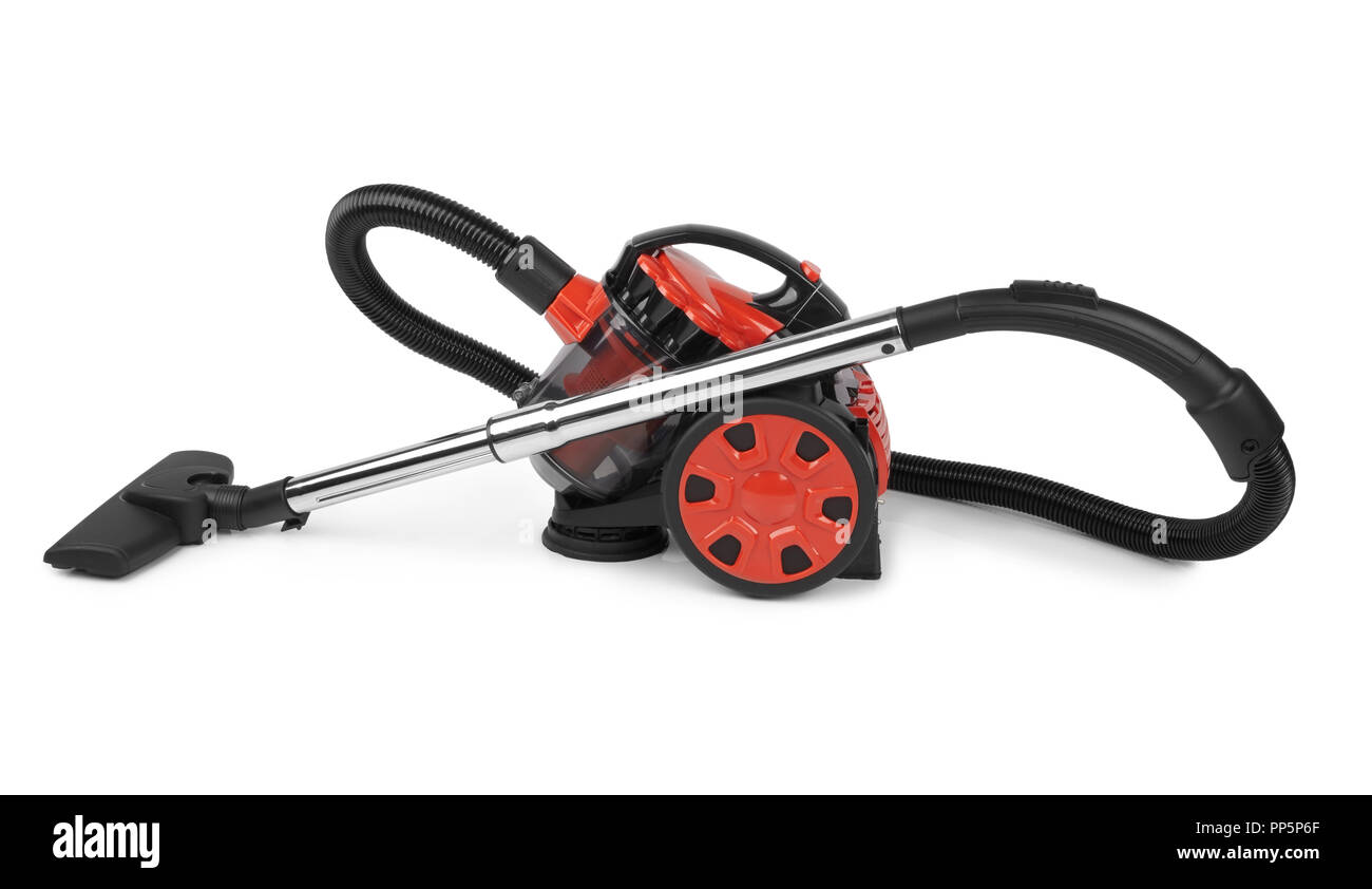 Vacuum cleaner isolated on a white background Stock Photo - Alamy