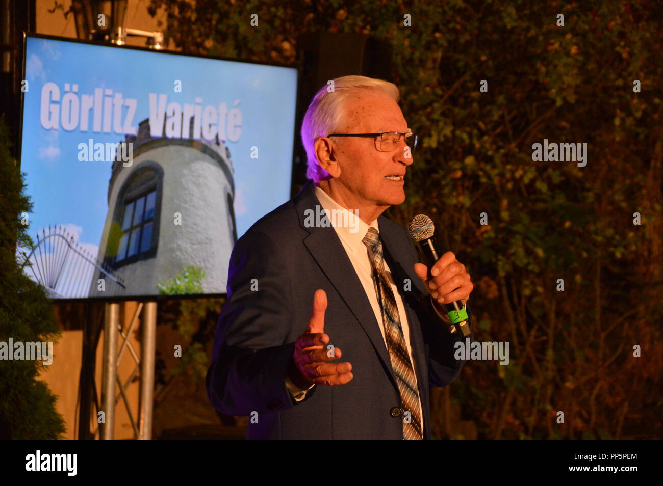 peter wieland Goerlitz Variete 08092018 photo Wehnert Stock Photo - Alamy