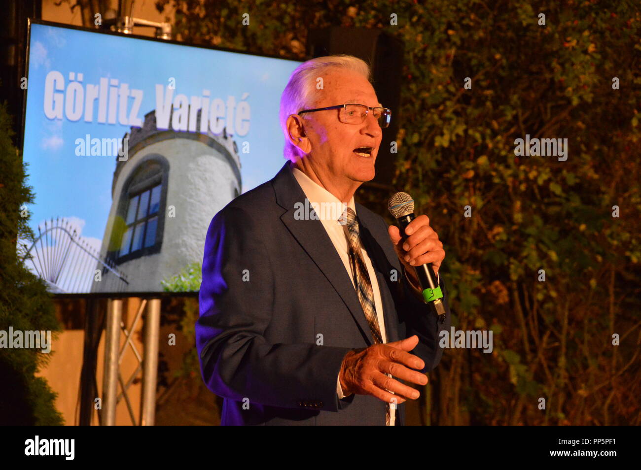 peter wieland Goerlitz Variete 08092018 photo Wehnert Stock Photo - Alamy