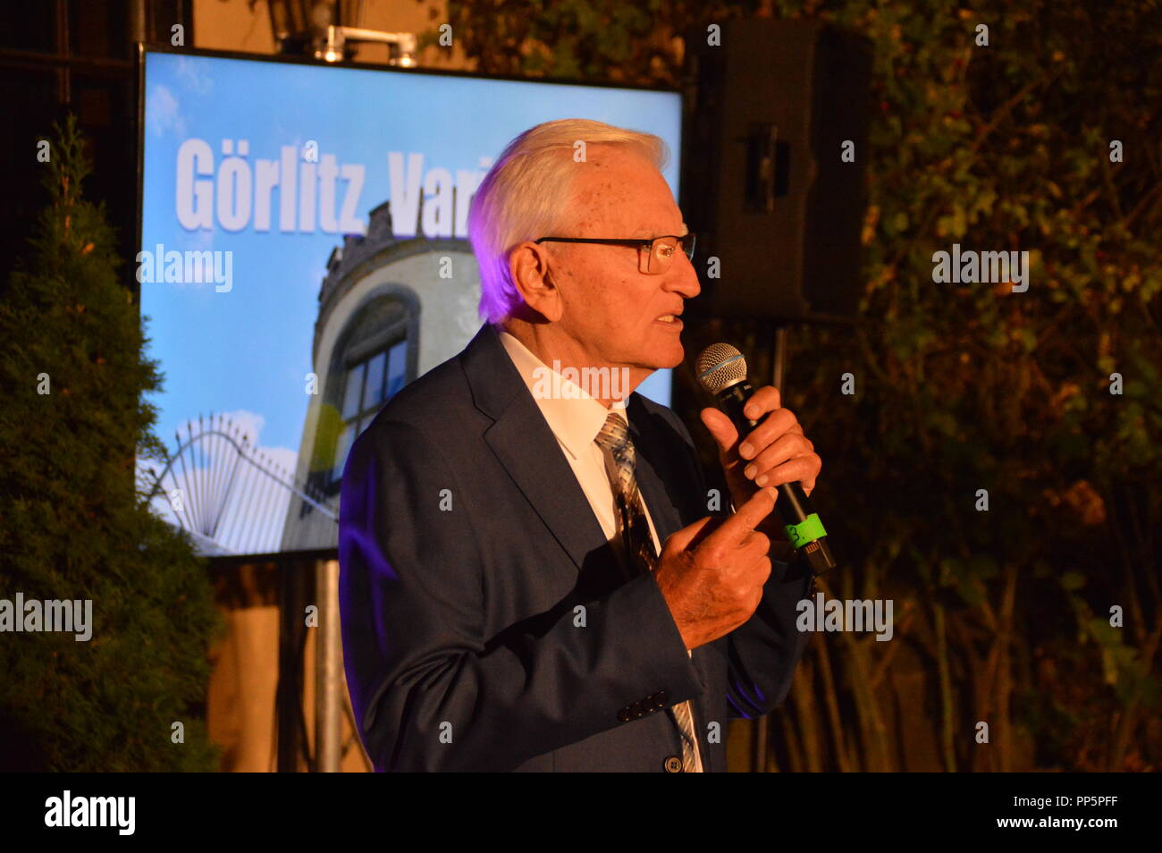 peter wieland Goerlitz Variete 08092018 photo Wehnert Stock Photo - Alamy