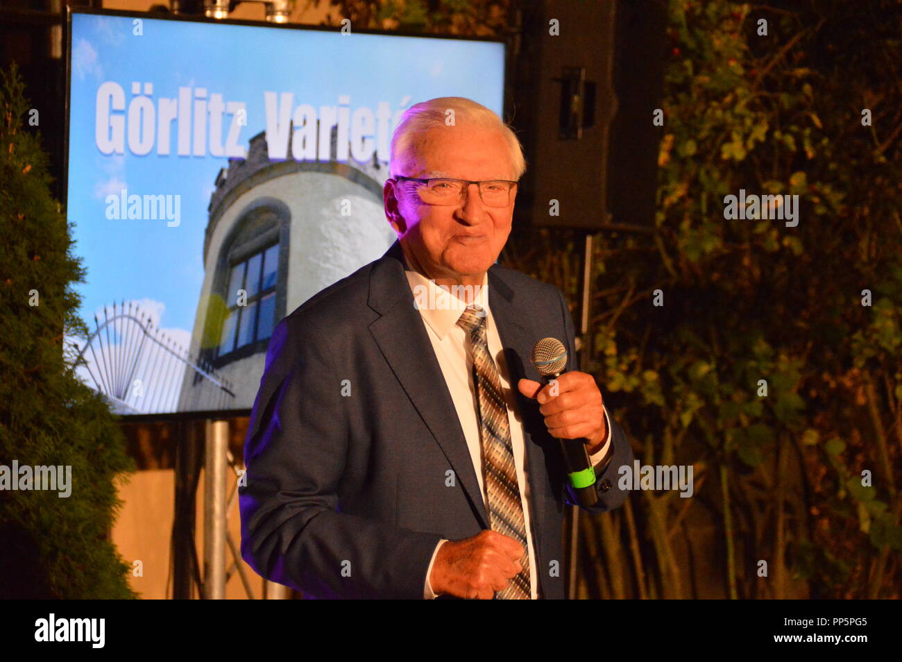 peter wieland Goerlitz Variete 08092018 photo Wehnert Stock Photo - Alamy