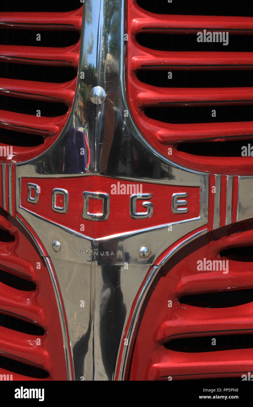 Chromed emblem hi-res stock photography and images - Alamy