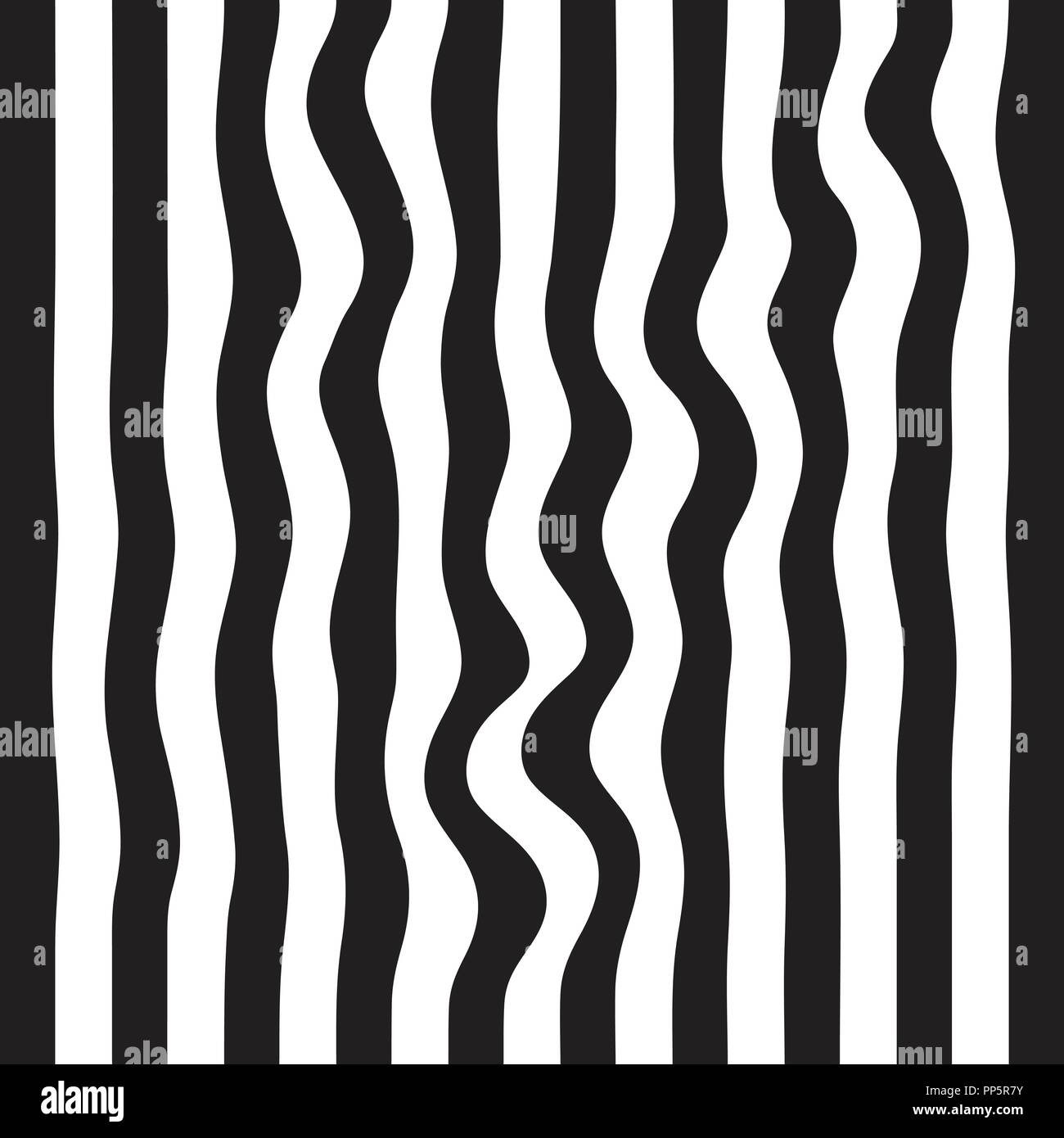 Striped seamless abstract background. black and white zebra print ...