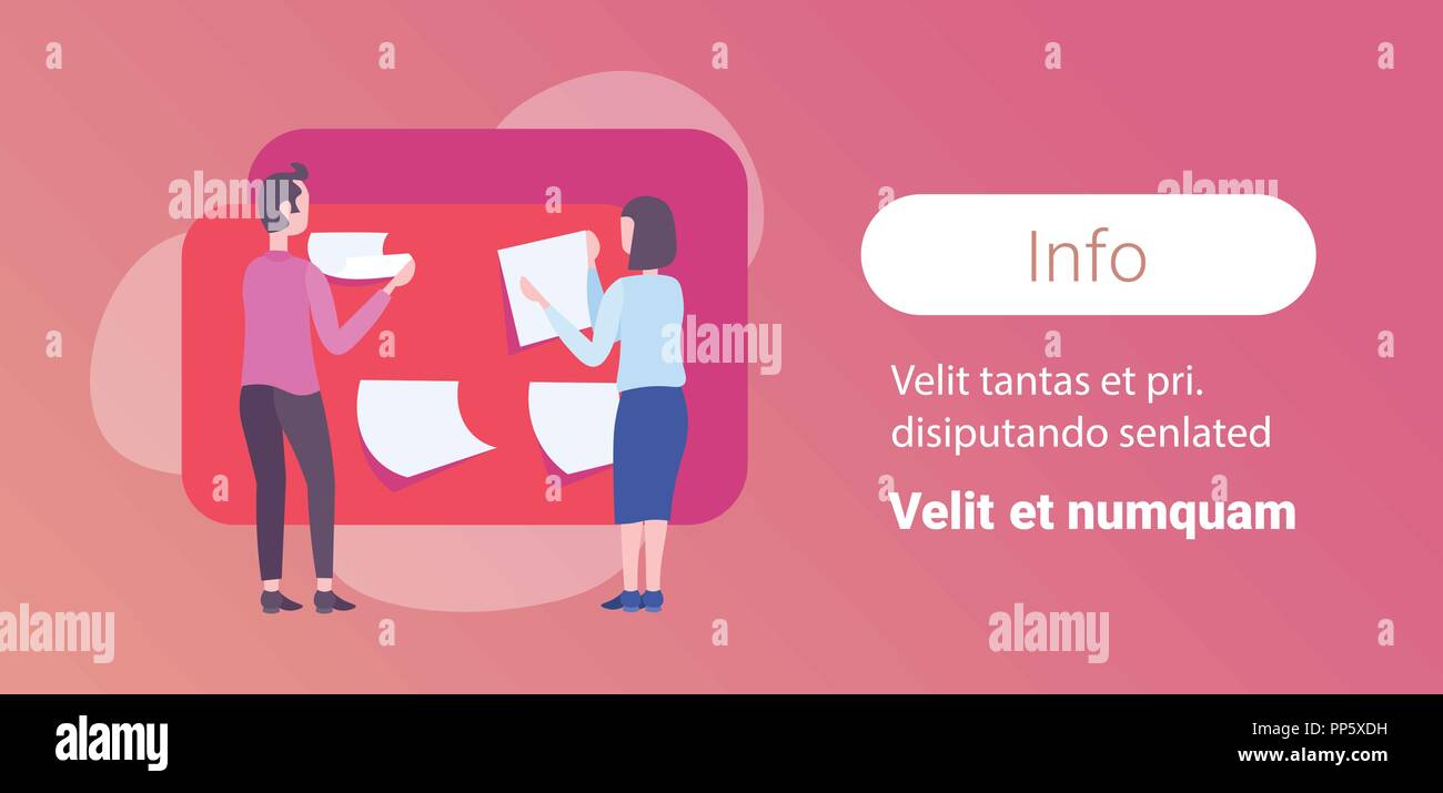 couple planning schedule making notes time management concept ...