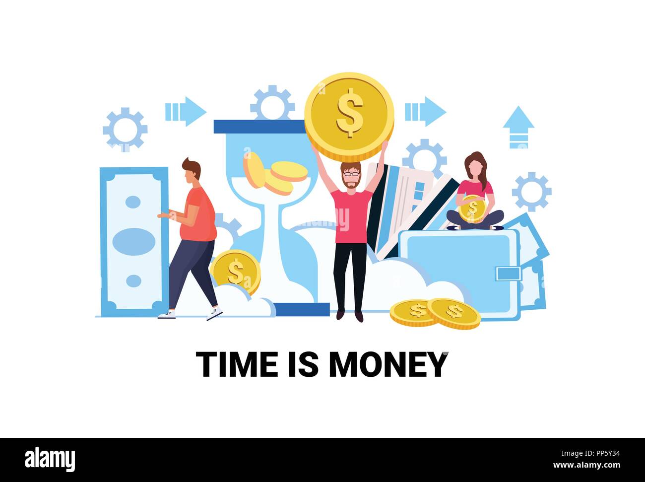 People Saving Money Cartoons