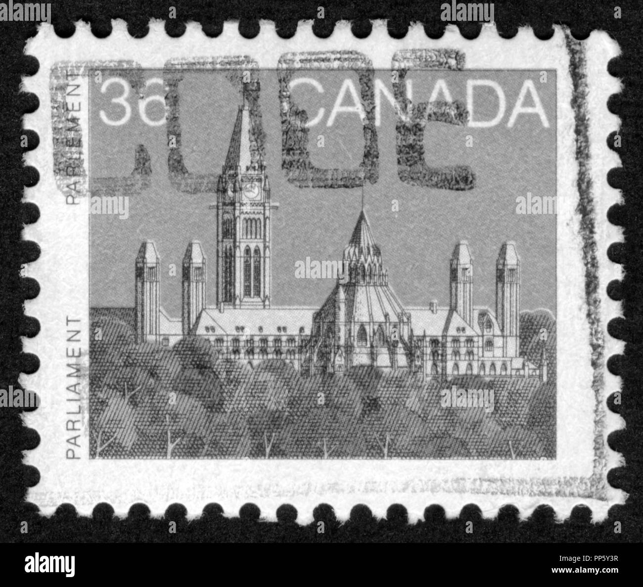 Canada post it Black and White Stock Photos & Images - Alamy