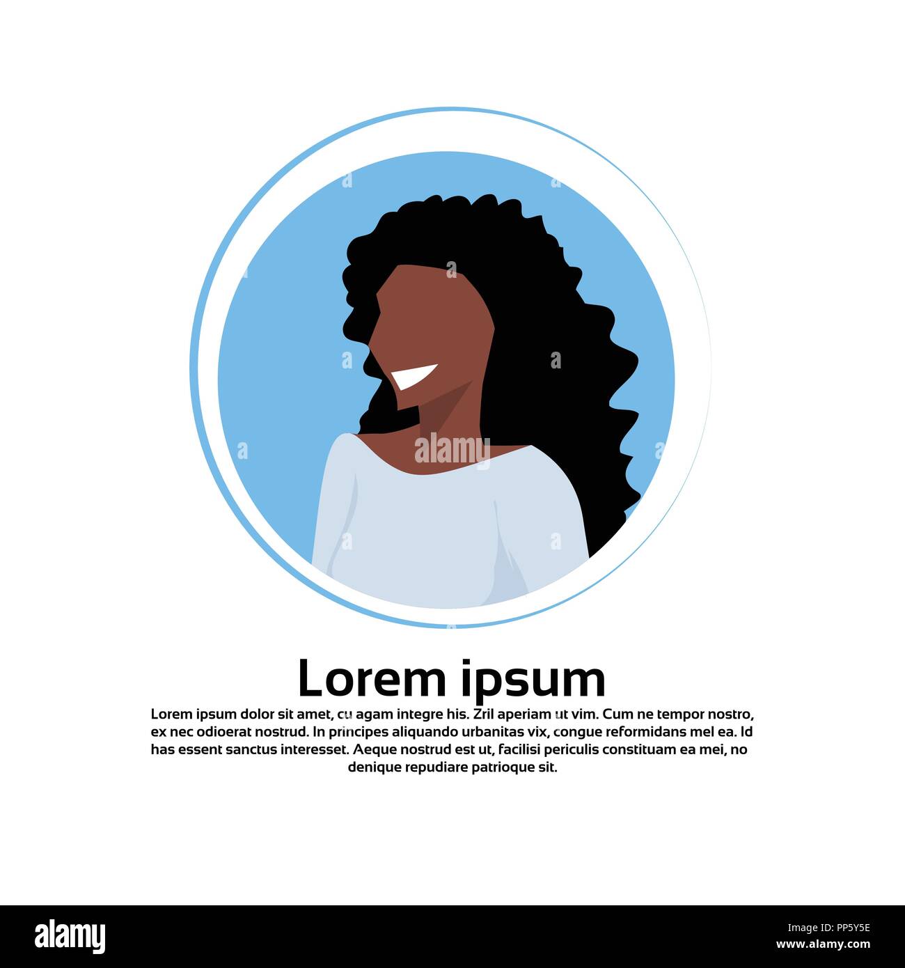 Portrait happy chief worker Stock Vector Images - Alamy