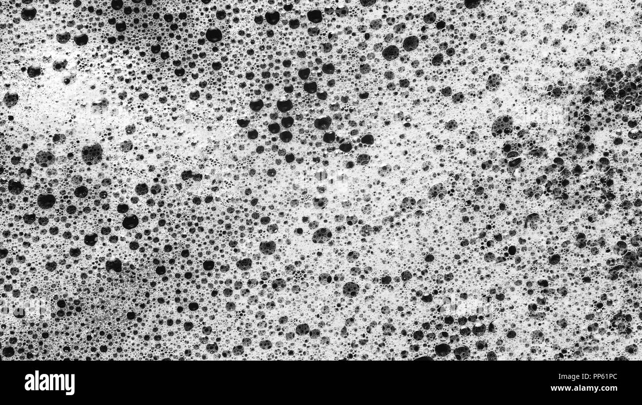 Foam background Black and White Stock Photos & Images - Alamy