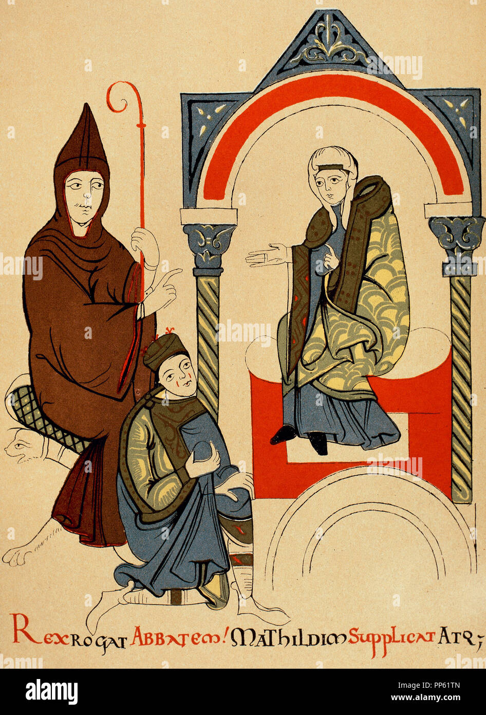 Medieval abbot hi-res stock photography and images - Alamy