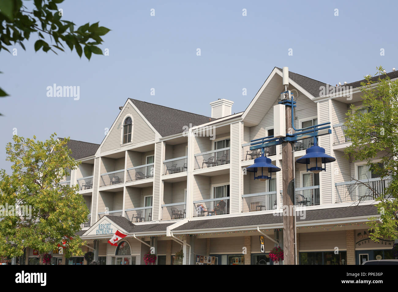 A peacefull day at the lake. Gimli, Canada Stock Photo - Alamy