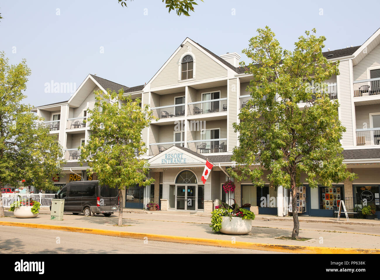 A peacefull day at the lake. Gimli, Canada Stock Photo - Alamy