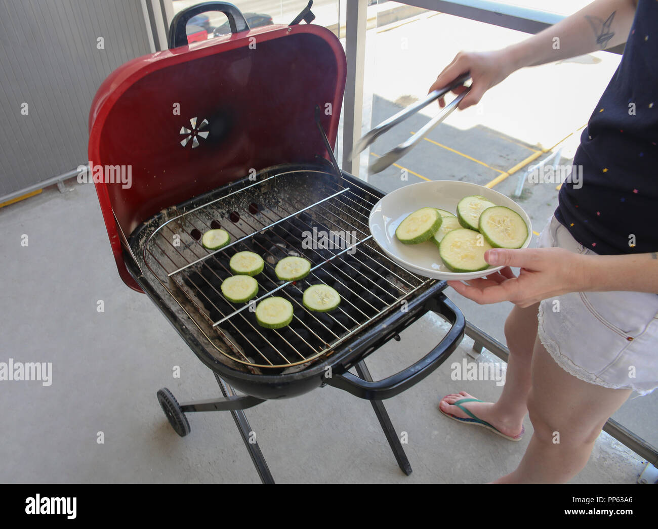 Homemade Barbecue. Delicious Food Time Stock Photo - Alamy
