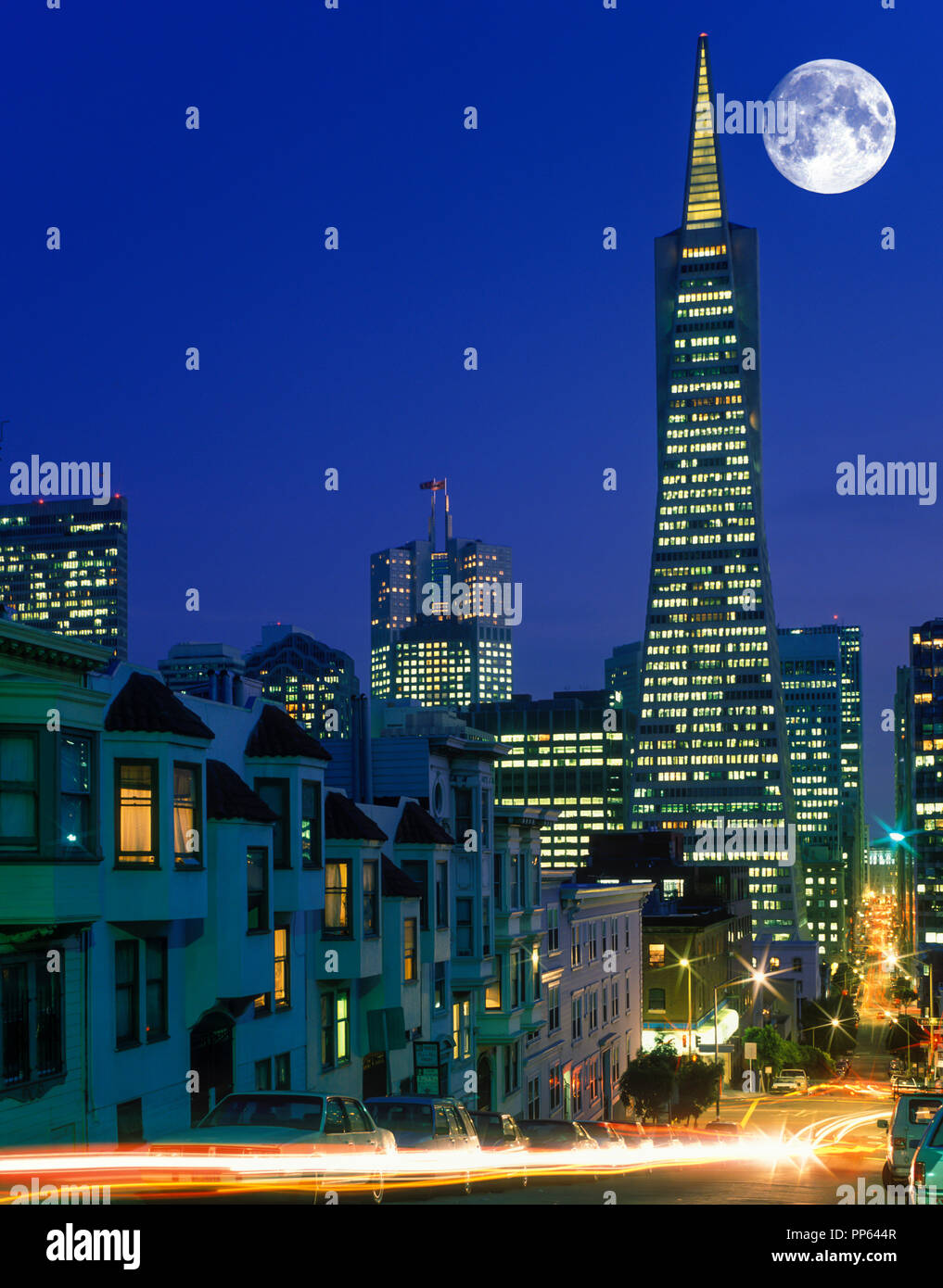 1992 HISTORICAL TRANSAMERICA PYRAMID BUILDING (©WILLIAM PERIERA 1972 ...