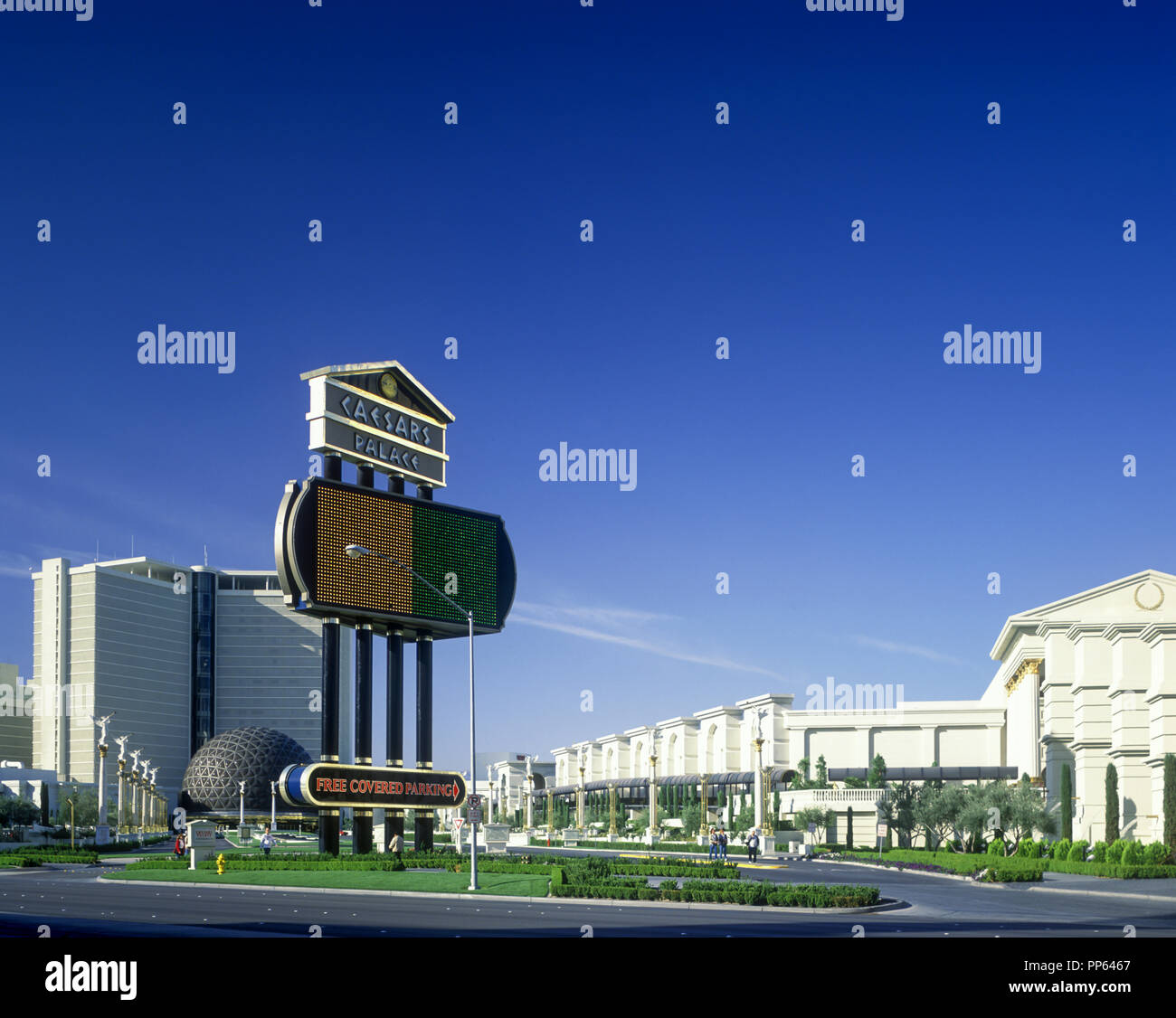 1992 HISTORICAL CAESAR’S PALACE HOTEL CASINO THE STRIP LAS VEGAS NEVADA ...